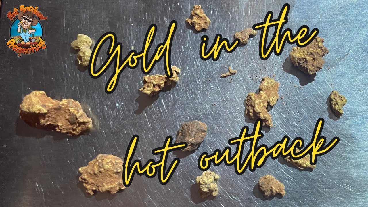 Finding GOLD in the scorching hot West Australian outback - YouTube