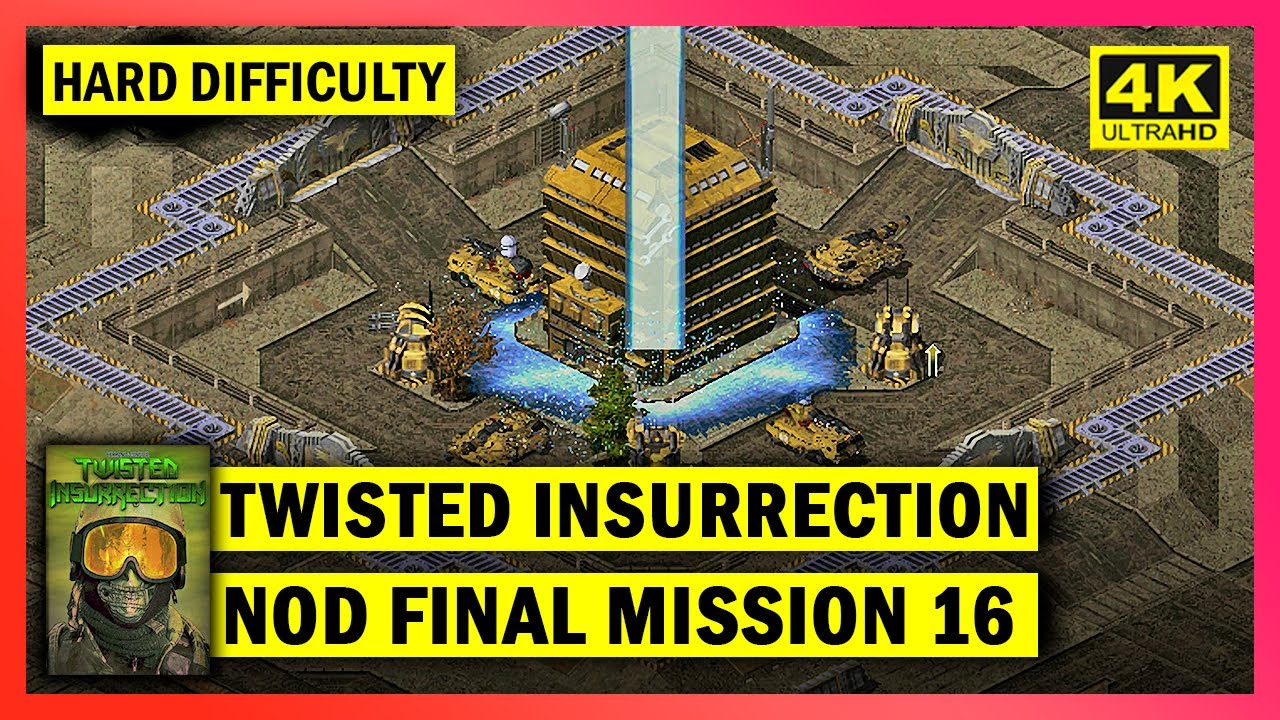 C&C TWISTED INSURRECTION - NOD FINAL MISSION 16 EAGLES FALL - HARD ...