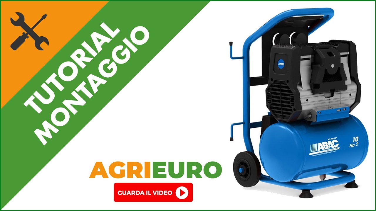 Presentazione compressore elettrico silenziato ABAC SILVERSTONE OS20P ...