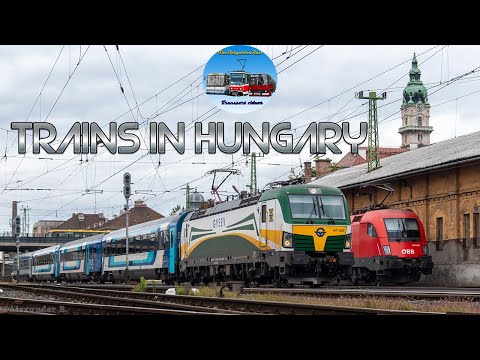 Trains in Hungary 🇭🇺 | Budapest & Győr [2022]