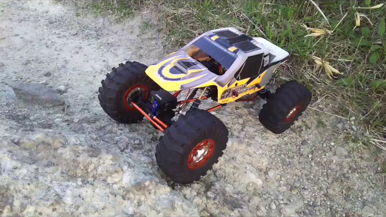 進撃の蠍♏ アキシャル スコーピオン axial ax-10 scorpion - YouTube