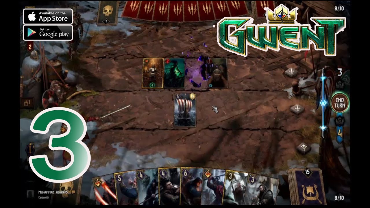 GWENT The Witcher Card Game Gameplay || Classic Mode || Part 3 - YouTube