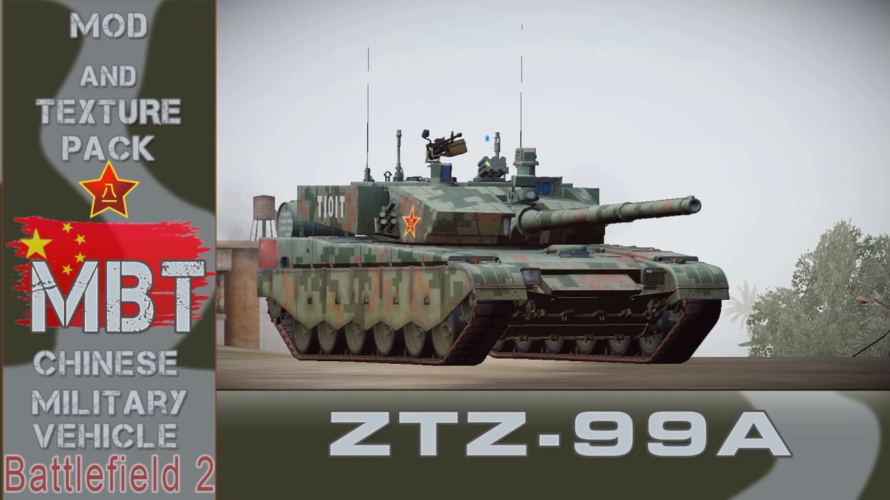 BF2. Review mod: MBT ZTZ-99A and Textures Pack! - YouTube
