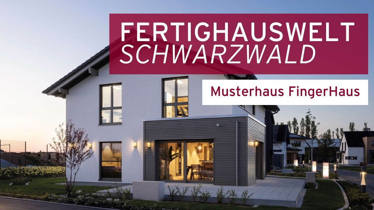 Haus-Rundgang | Musterhaus FingerHaus | FertighausWelt Schwarzwald ...
