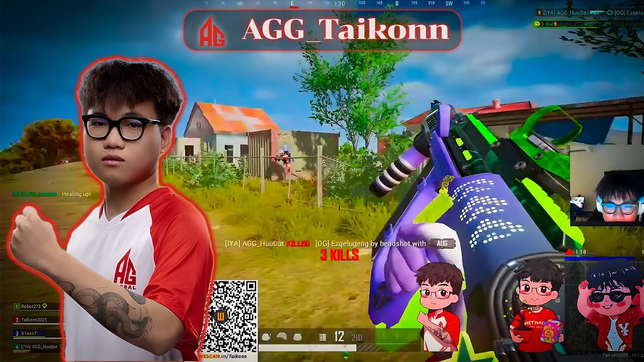 AGG_Taikonn#18 | FPP SQUAD RANKED | PUBG Pro-Player - YouTube