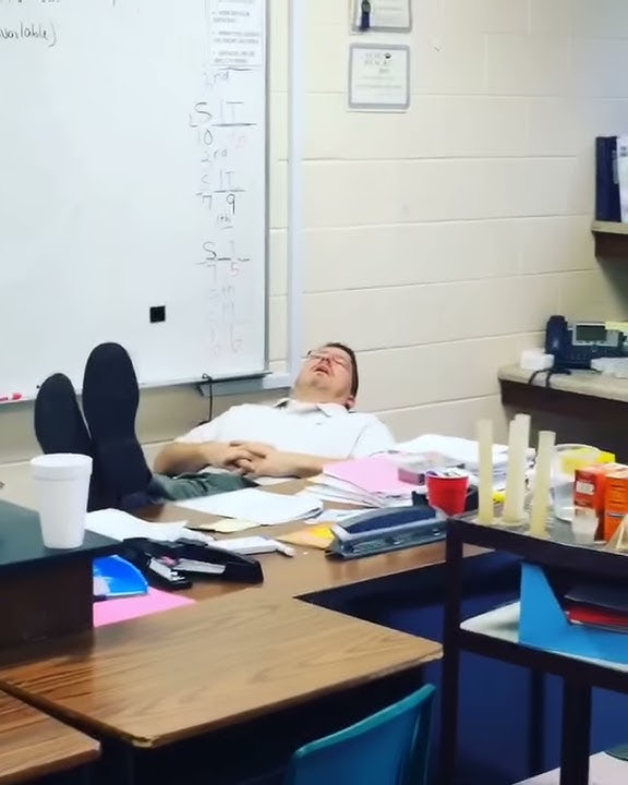 Teacher Sleeping In Class Youtube