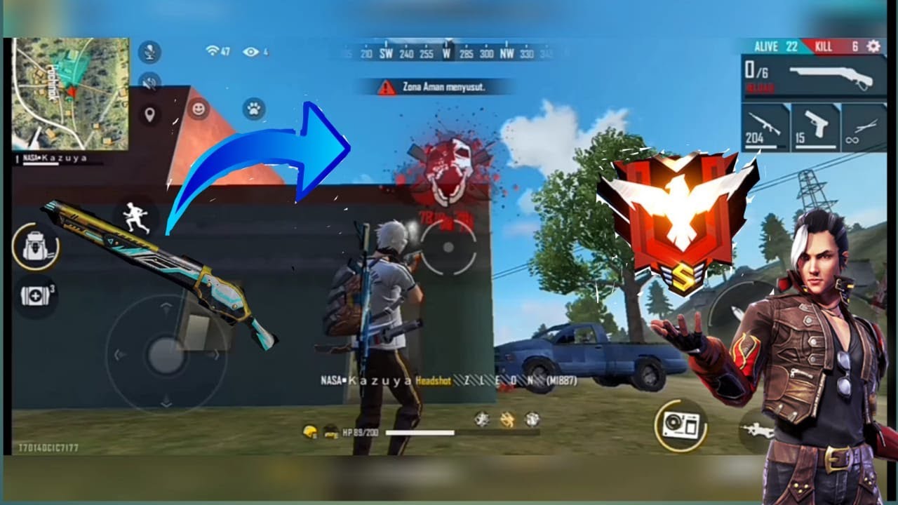 HIGHLIGHT BEST KILL MOMENT! FREE FIRE BATTLEGROUND - YouTube