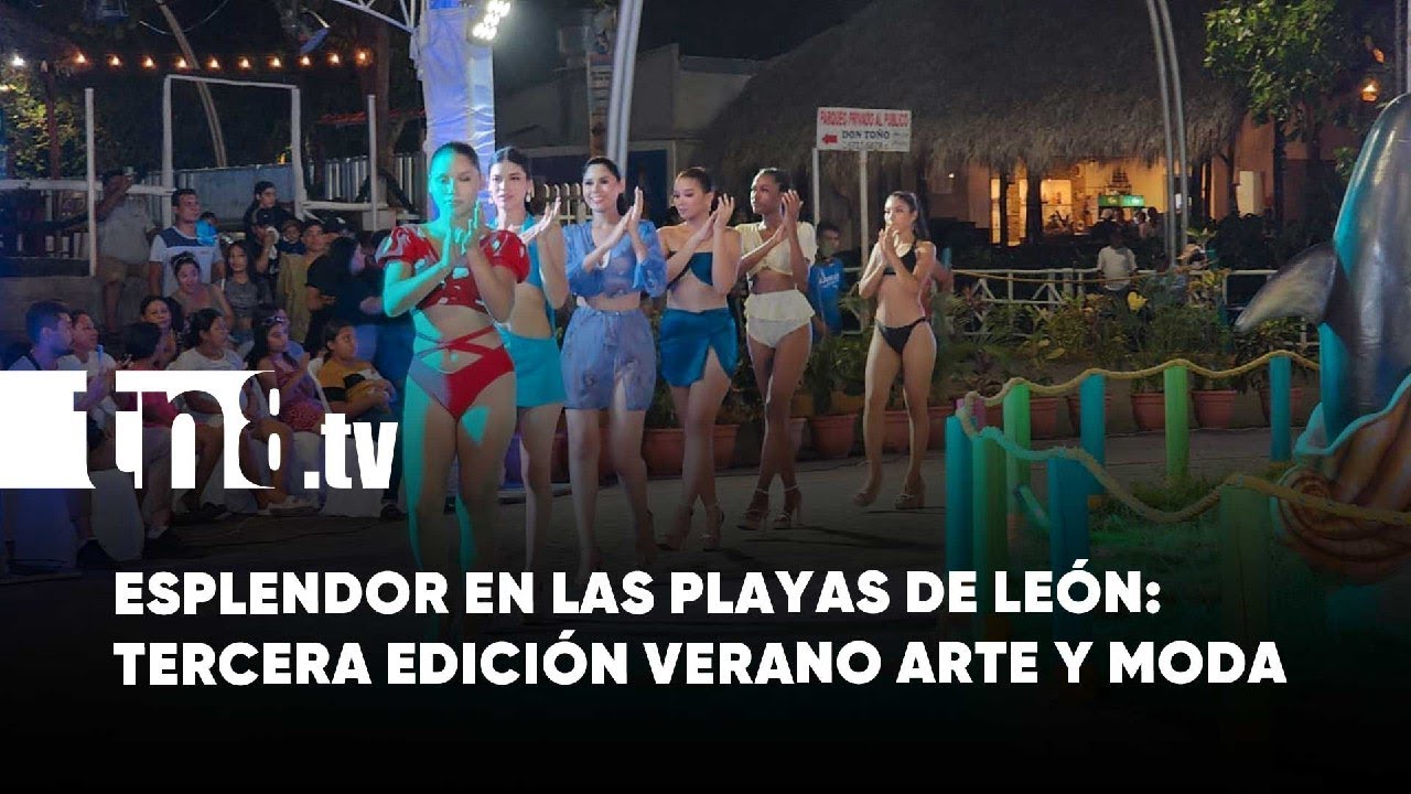 ¡León se viste de gala! Tercera Edición Verano León Arte y Moda - YouTube
