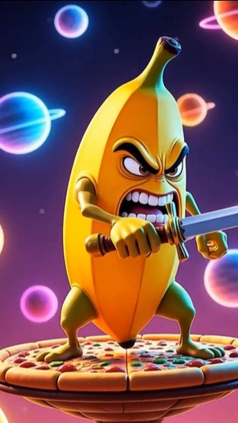 The Infinite Banana War #youtubeshorts #ai #viralvideos #animals # ...