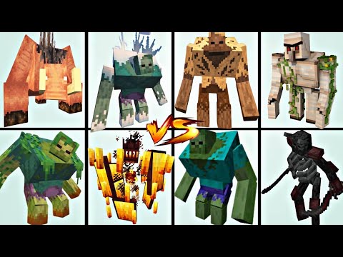 Minecraft all mutants tournament! #minecraft #games - YouTube
