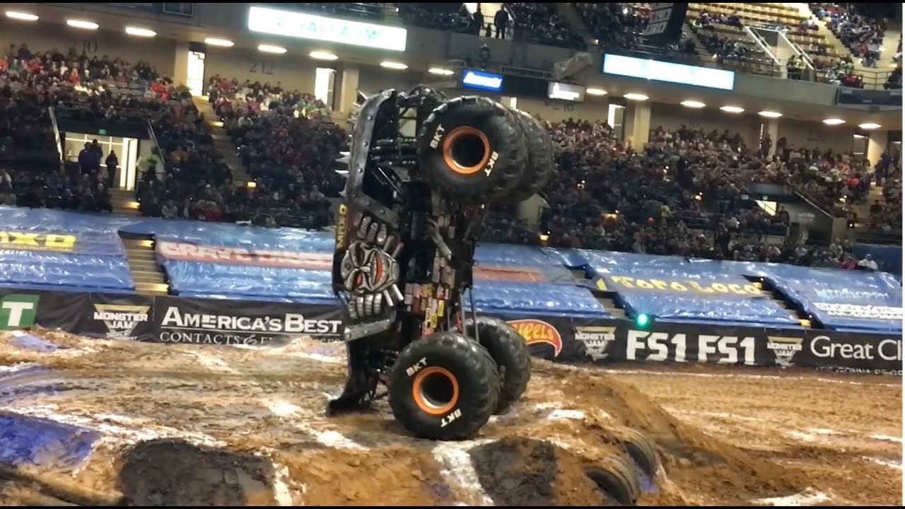 Monster Jam Baltimore MD 2018 Saturday Night Highlights - YouTube
