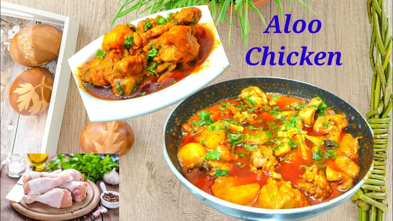 Chicken Aloo recipe|Chicken Aloo Shorba|Authentic aur unique recipe ...