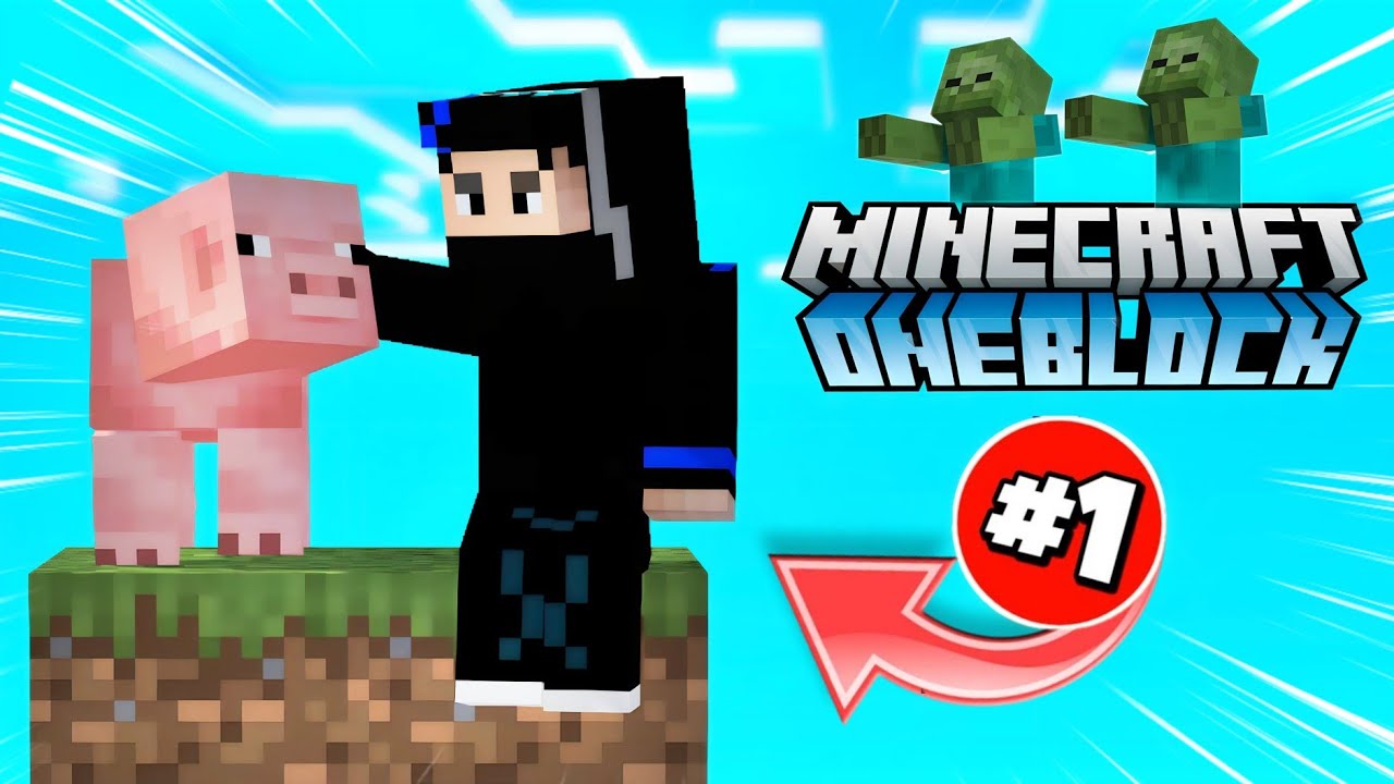 Minecraft But It's ONE BLOCK 😱 | Lord RKC - YouTube