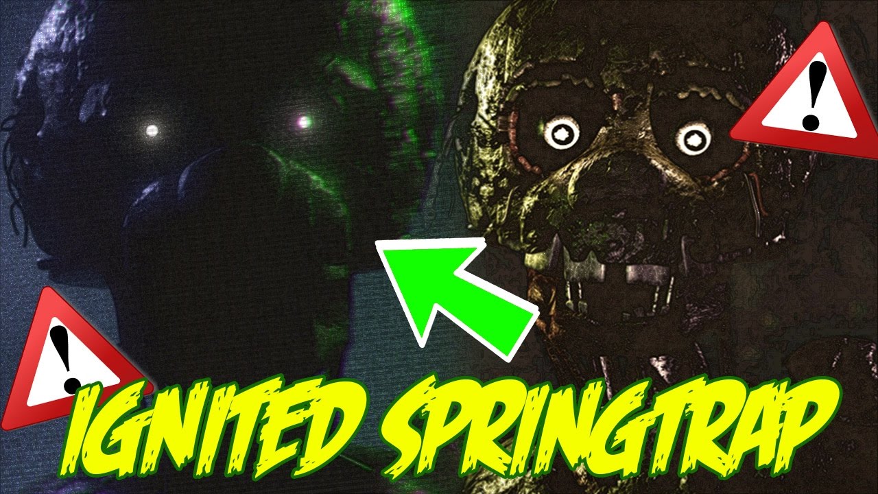 TJOC HALLOWEEN EDITION! - IGNITED SPRINGTRAP! - The Joys Of Creation ...
