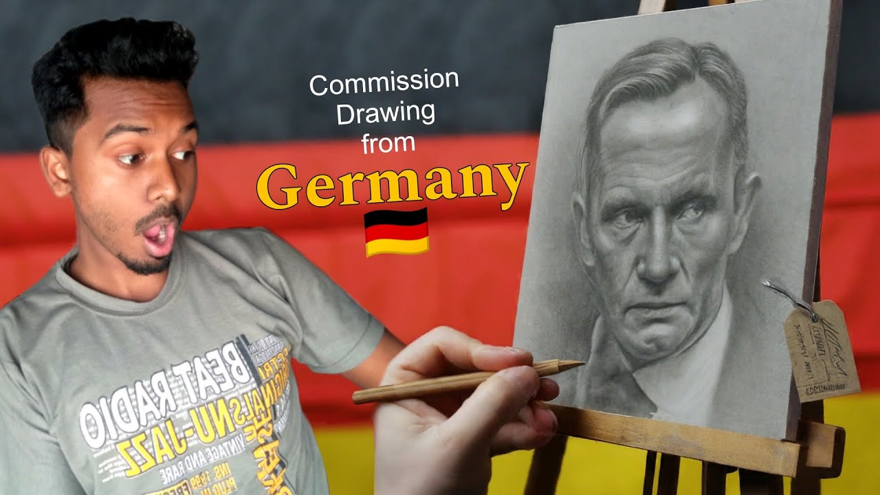 Commission Drawing from Germany🇩🇪 - YouTube
