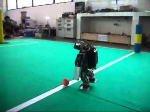Robot Barelang 4.1 - KRSBI Humanoid Robosoccer 2011 - Robocup Indonesia ...