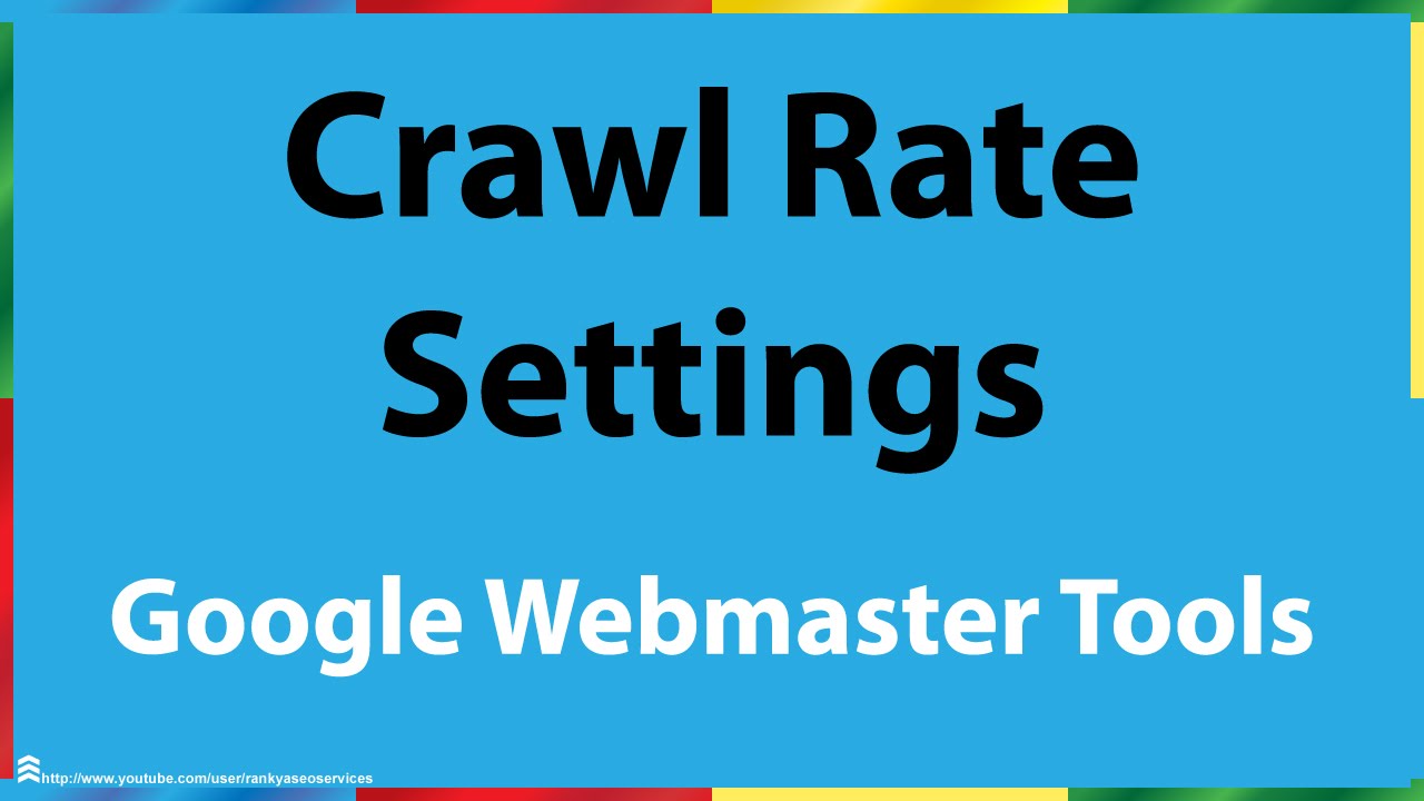 Google Search Console Crawl Rate Setting - YouTube