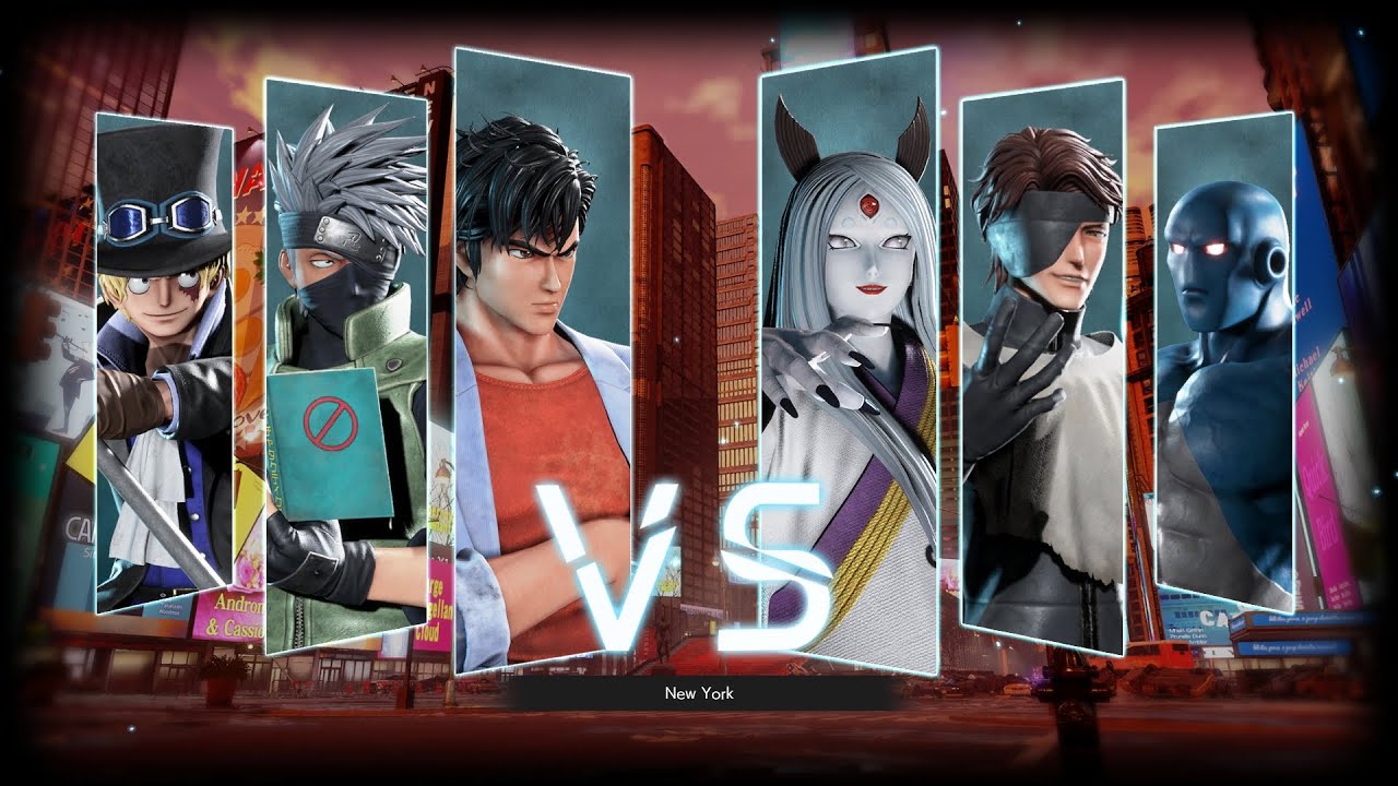 Jump Force's Fight 26 (Ryo Saeba, Kakashi & Sabo vs Kaguya, Aizen ...