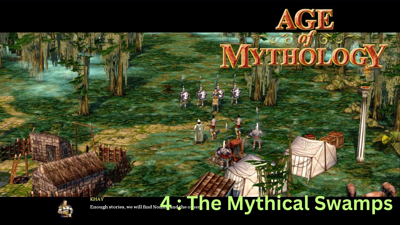 Age of Mythology : Hero of Beausejour : Mission 4 : Mythical swamps ...