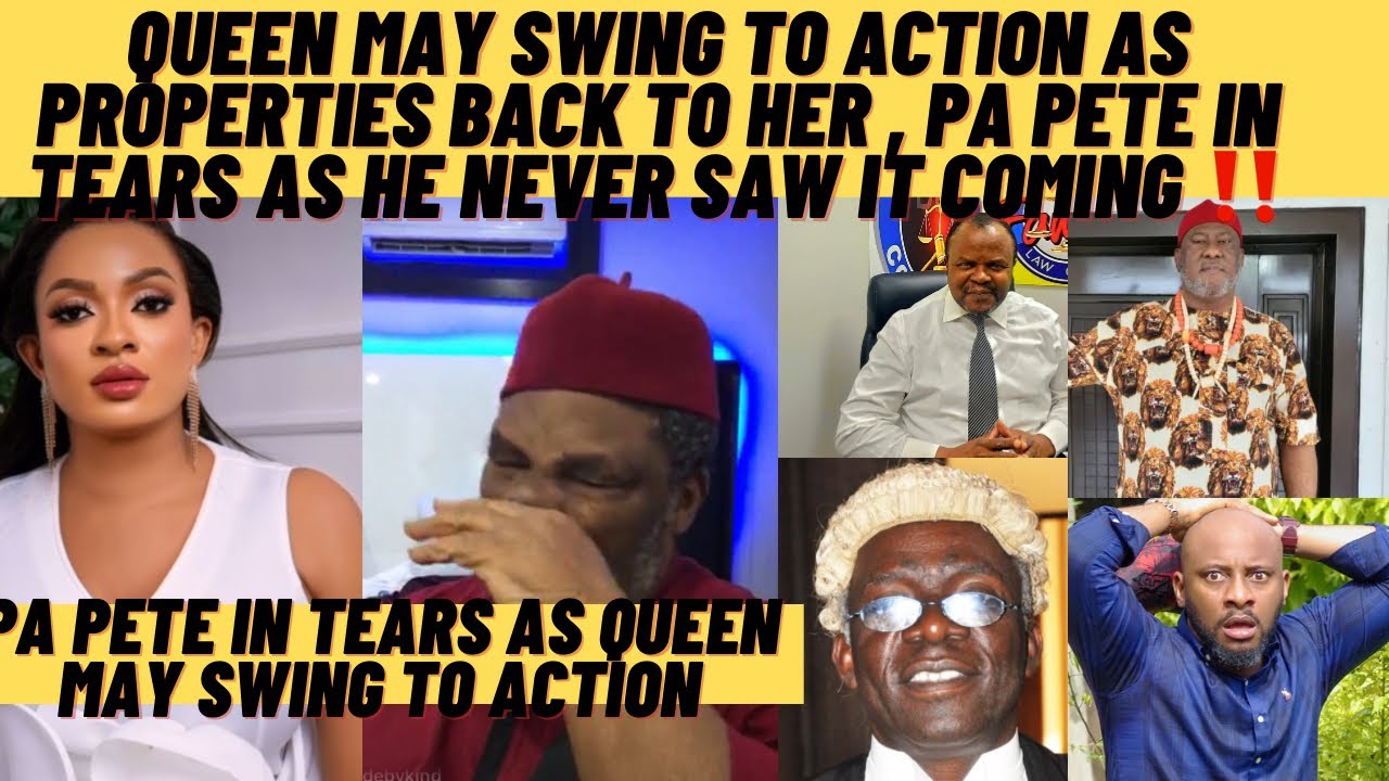Queen may & legal team takes back what belong to her ‼️as pa Pete & Leo ...