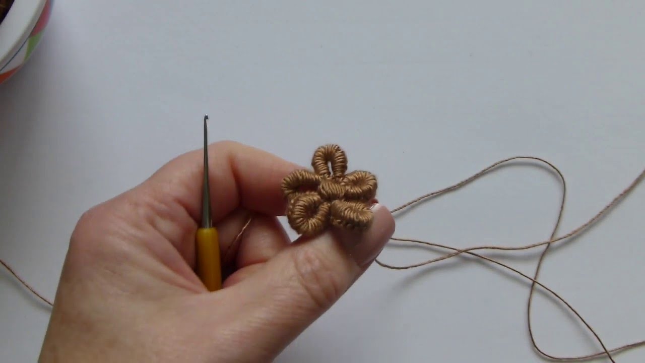 Small Flower. Step 1. - YouTube