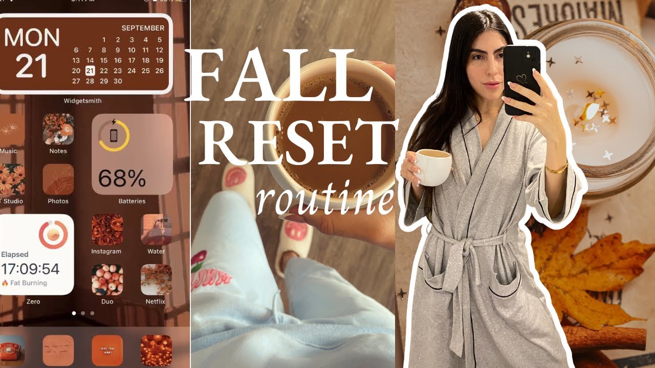 MY MONTHLY FALL RESET ROUTINE 2022 | vision board tips, how to achieve your dream life & more ...