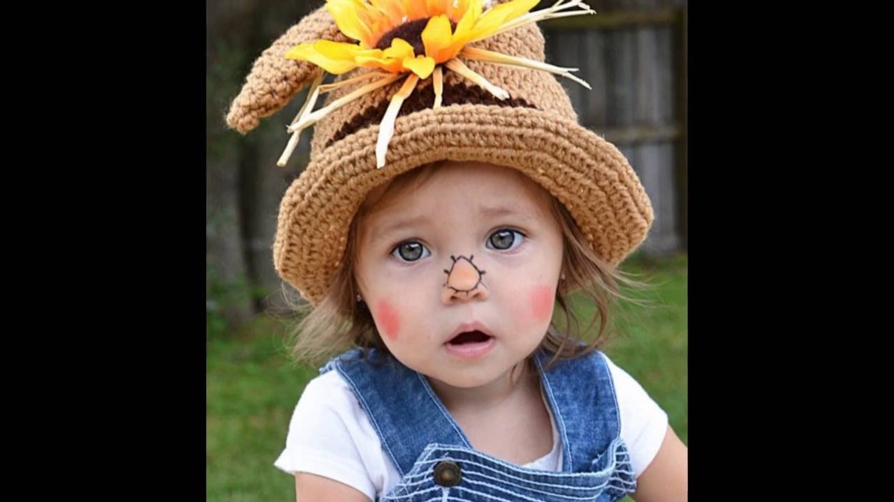 Cute Children’s Scarecrow Costume - YouTube