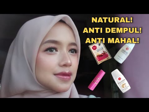 BELAJAR MAKEUP UNTUK PEMULA❗NATURAL & ANTI DEMPUL