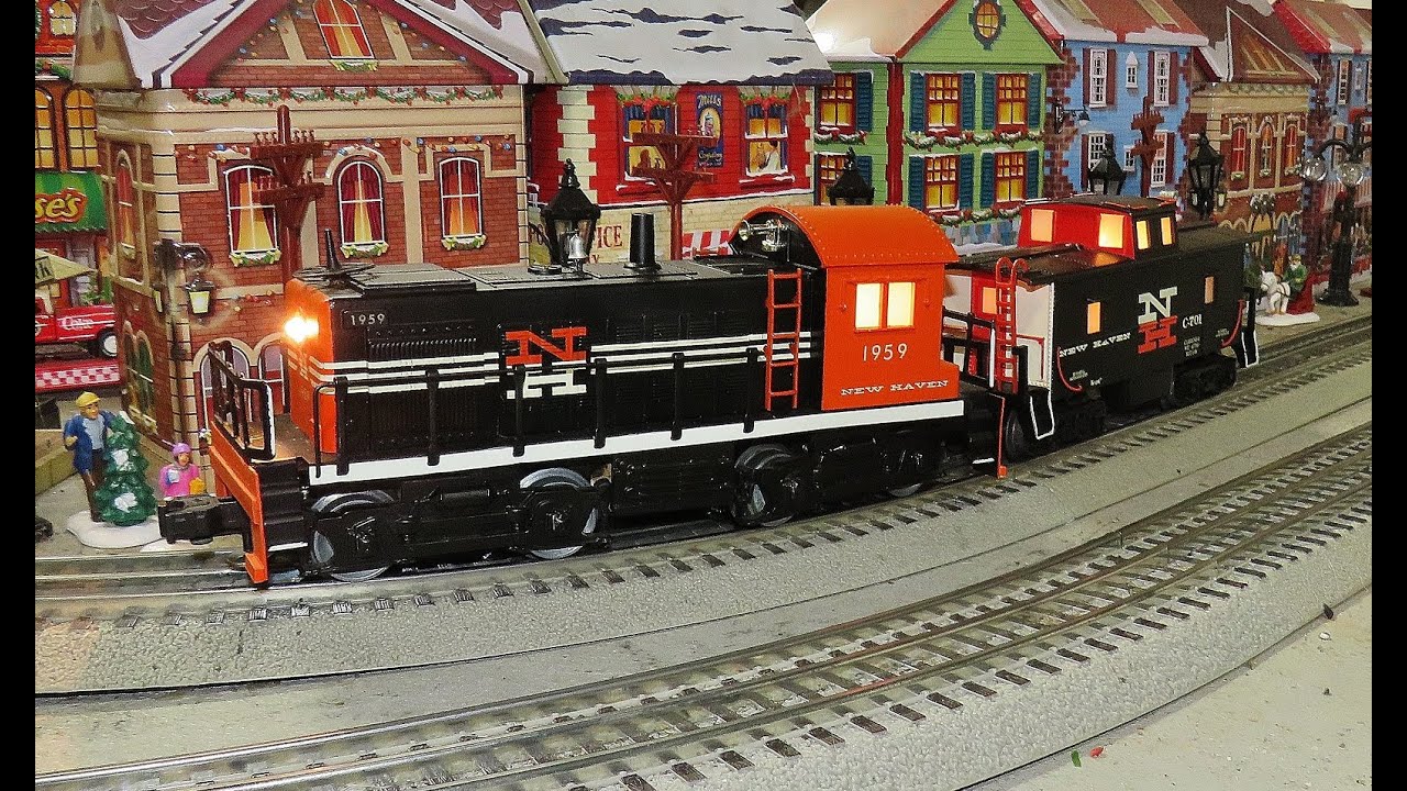 Custom K-line S2 New Haven switcher (Marx mold) - YouTube
