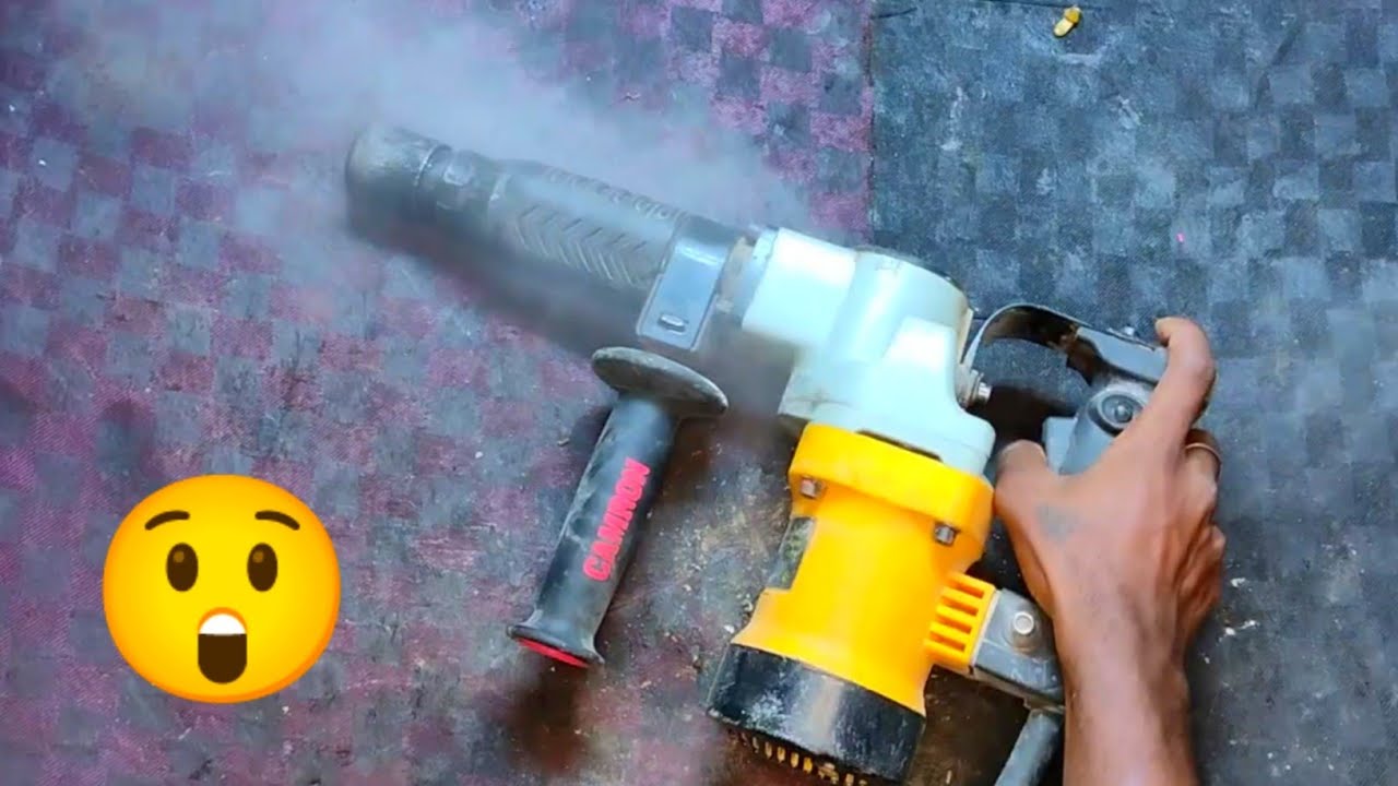 5kg chipping machine testing || test 0810 braker hammering - YouTube