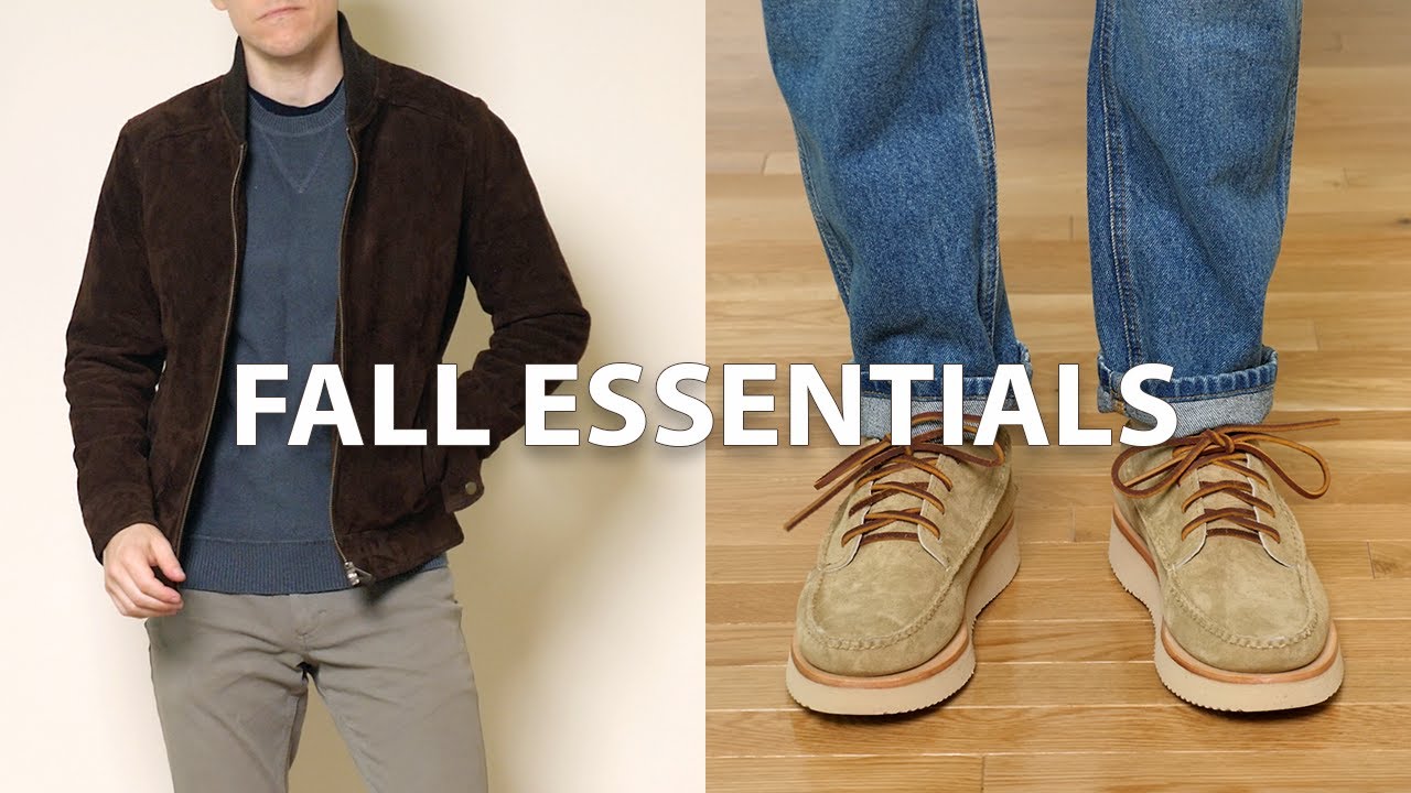 6 Fall Essentials for Men (2021) - YouTube