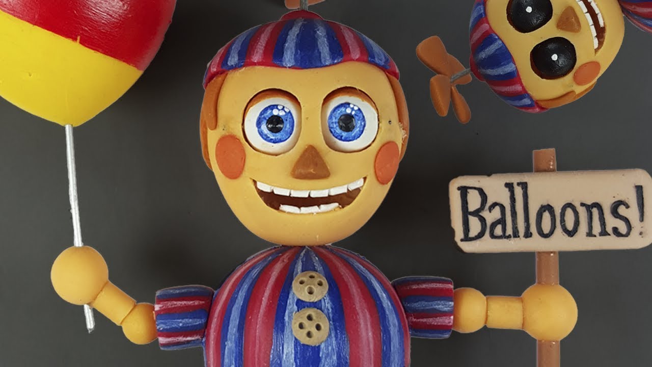 BALLON BOY "TUTORIAL" PORCELANA FRIA POLYMER CLAY PLASTILINA - YouTube