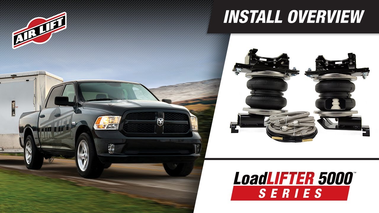 Install Overview: 89370 - LoadLifter 5000 Series - 2016 Dodge Ram 1500 ...