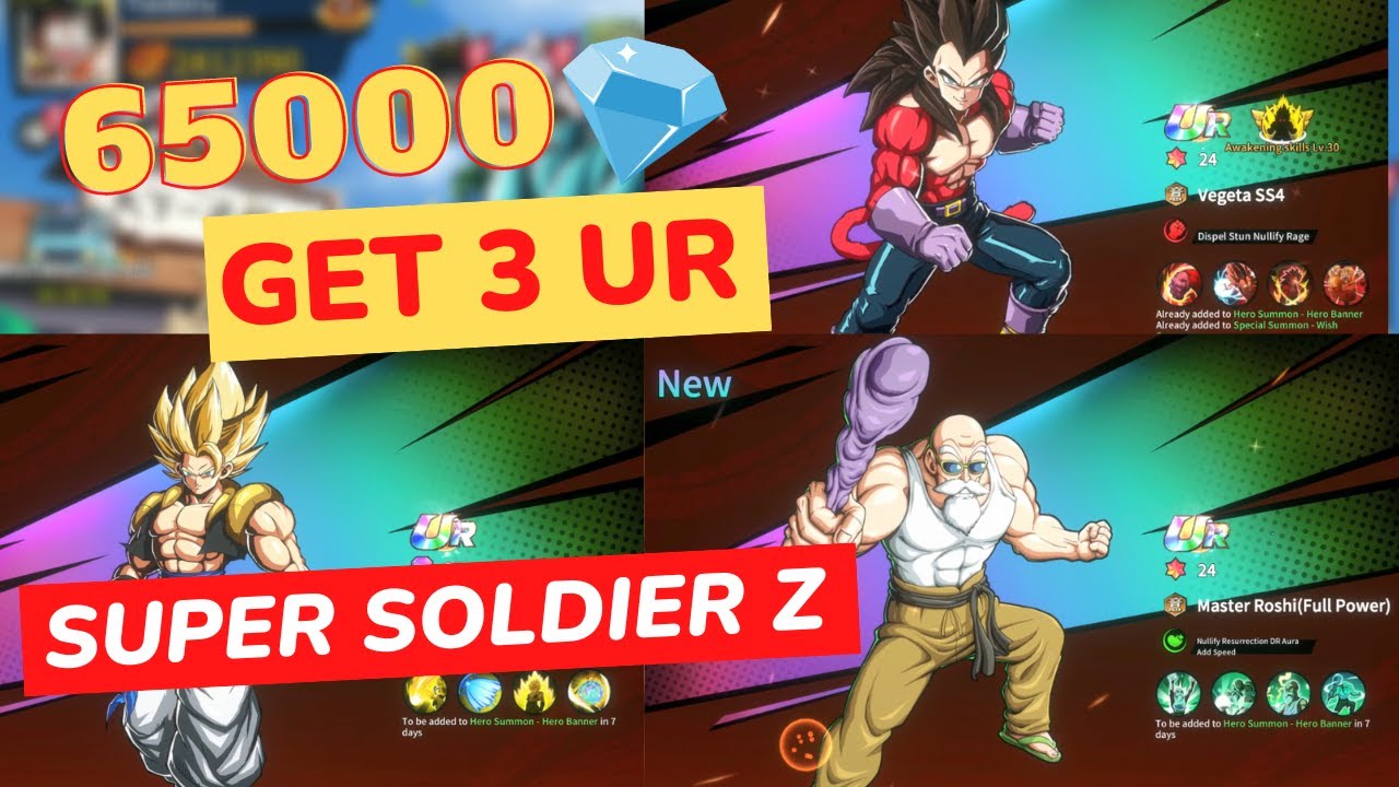 TIPS N TRIK HOW TO GET 3 UR ON 1 EVENT. I GOT VEGETA SS4, MASTER ROSHI ...