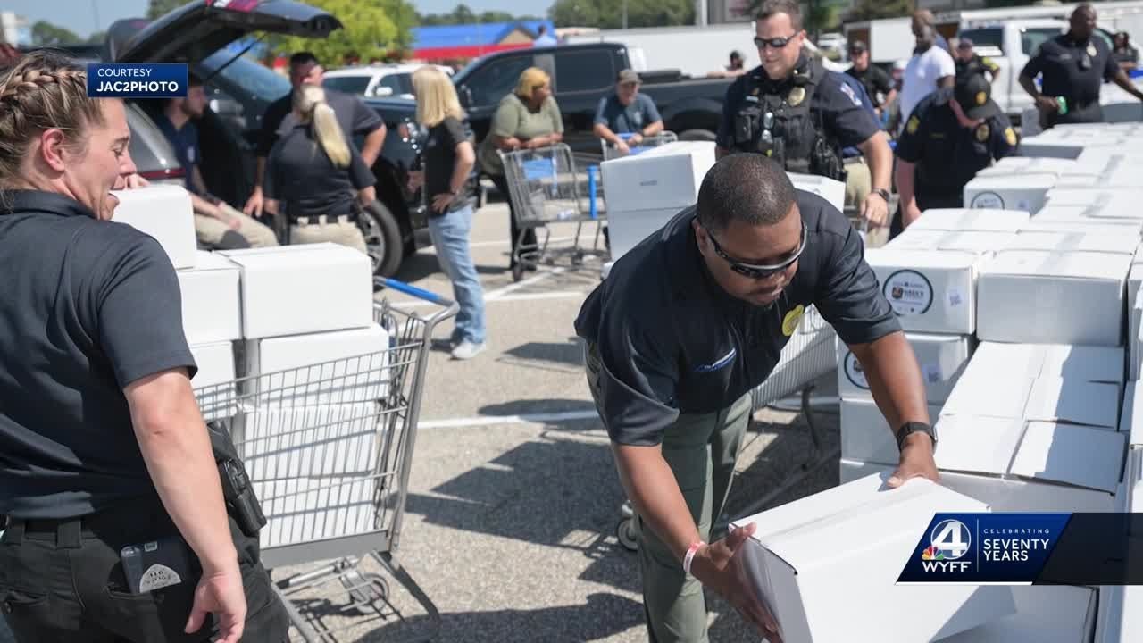 South Carolina law enforcement officers help fight hunger with ...