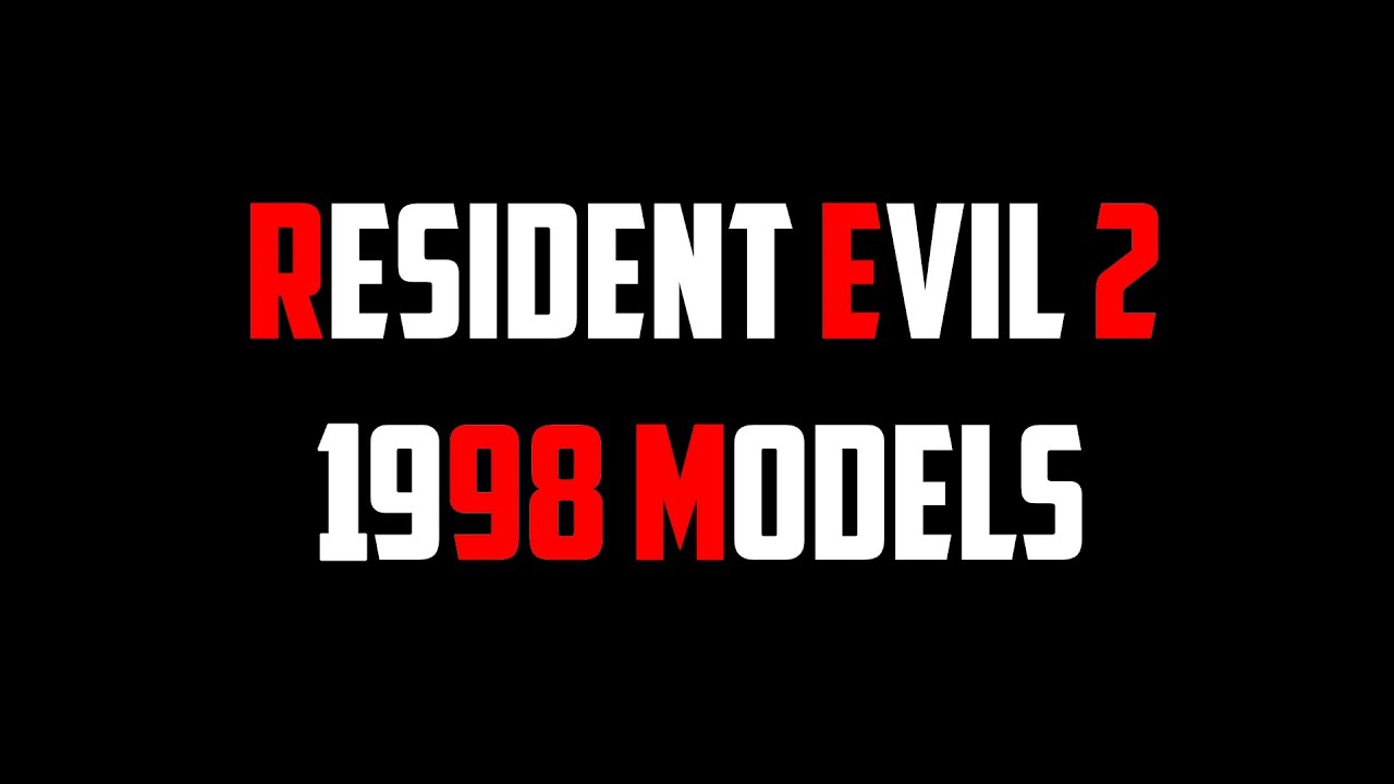 RE2 1998 Mod WIP Showcase - YouTube