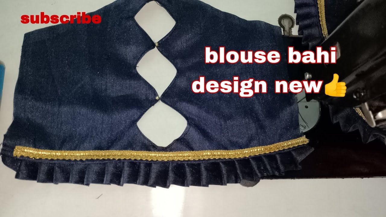 new bahi design for blouses 👍 2023 - YouTube