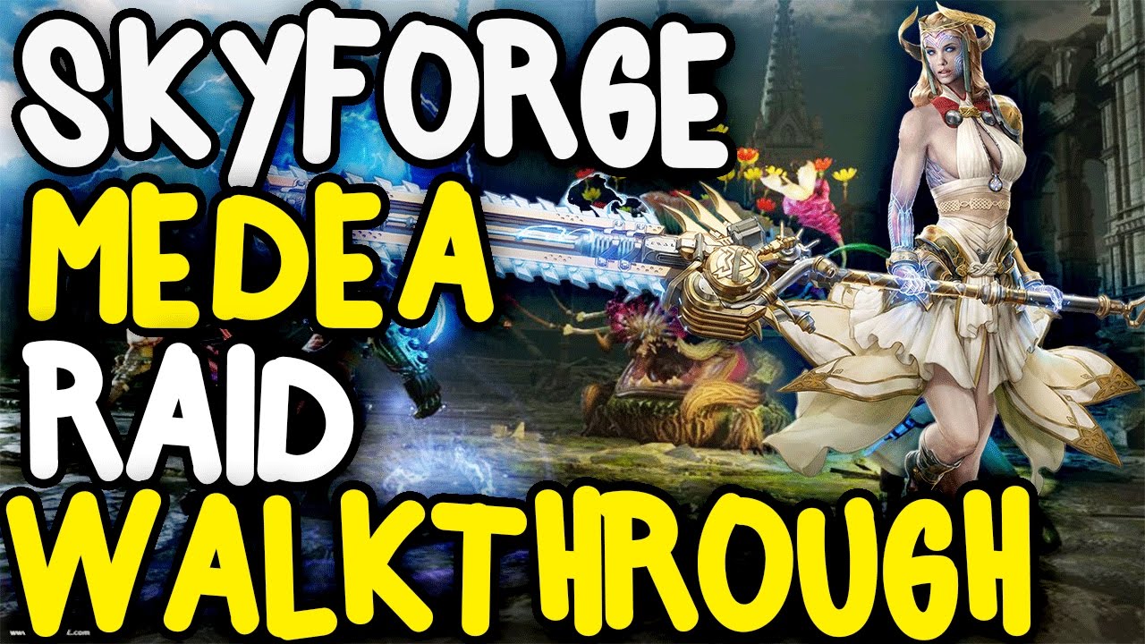 Skyforge PS4 Madea Raid Walkthrough w/Hardbody Crew - YouTube