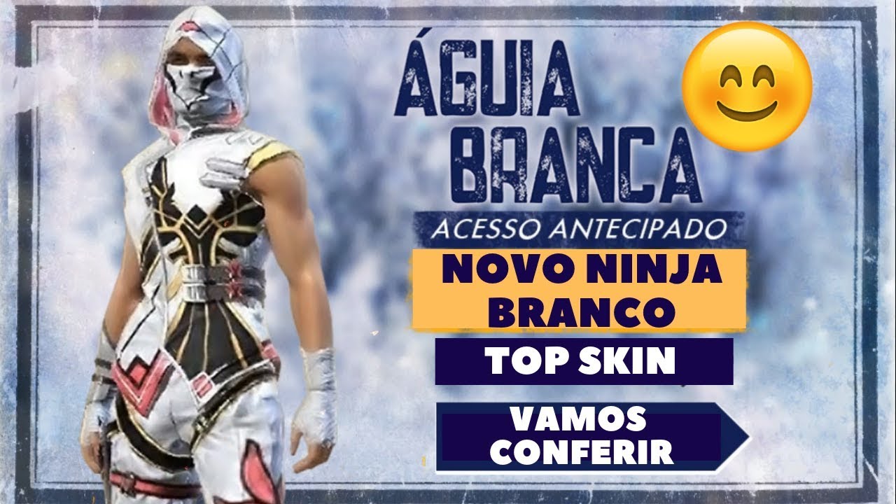 COMPREI O NOVO NINJA ÁGUIA BRANCA NO FREE FIRE - YouTube