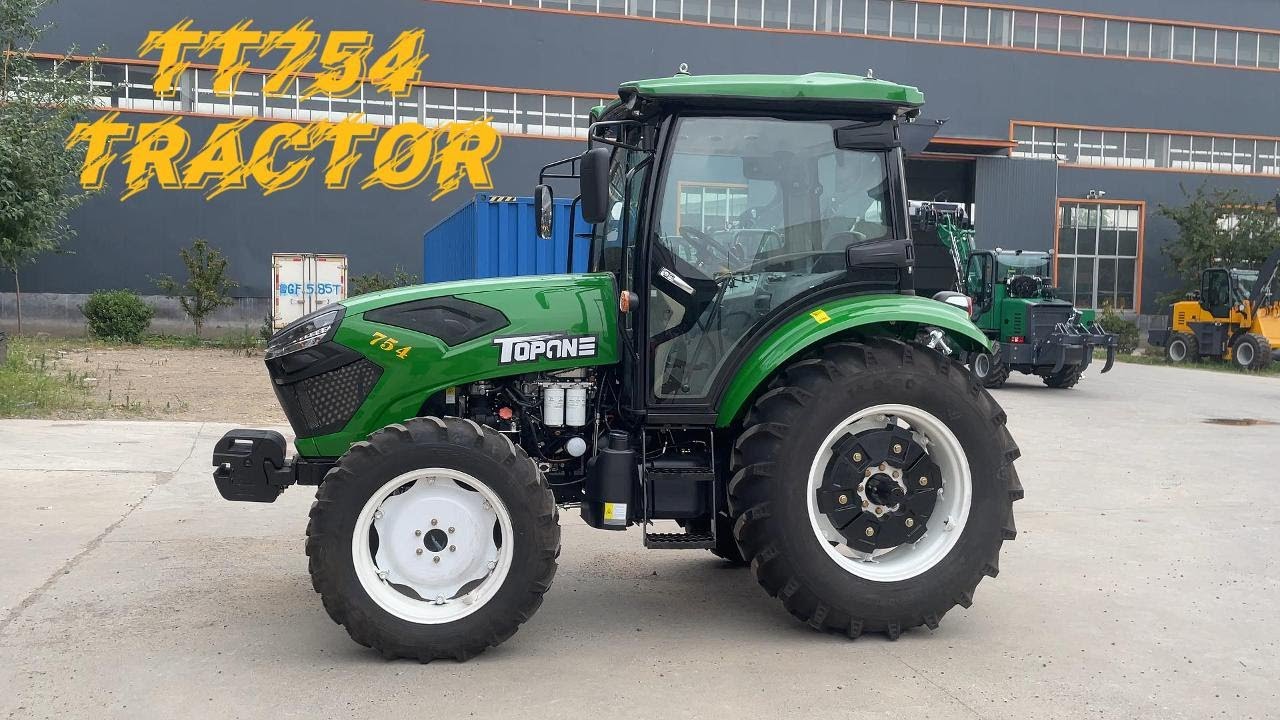 TT754 TOPONE 4WD Hyraulic Control agricultural Multifunction mini ...