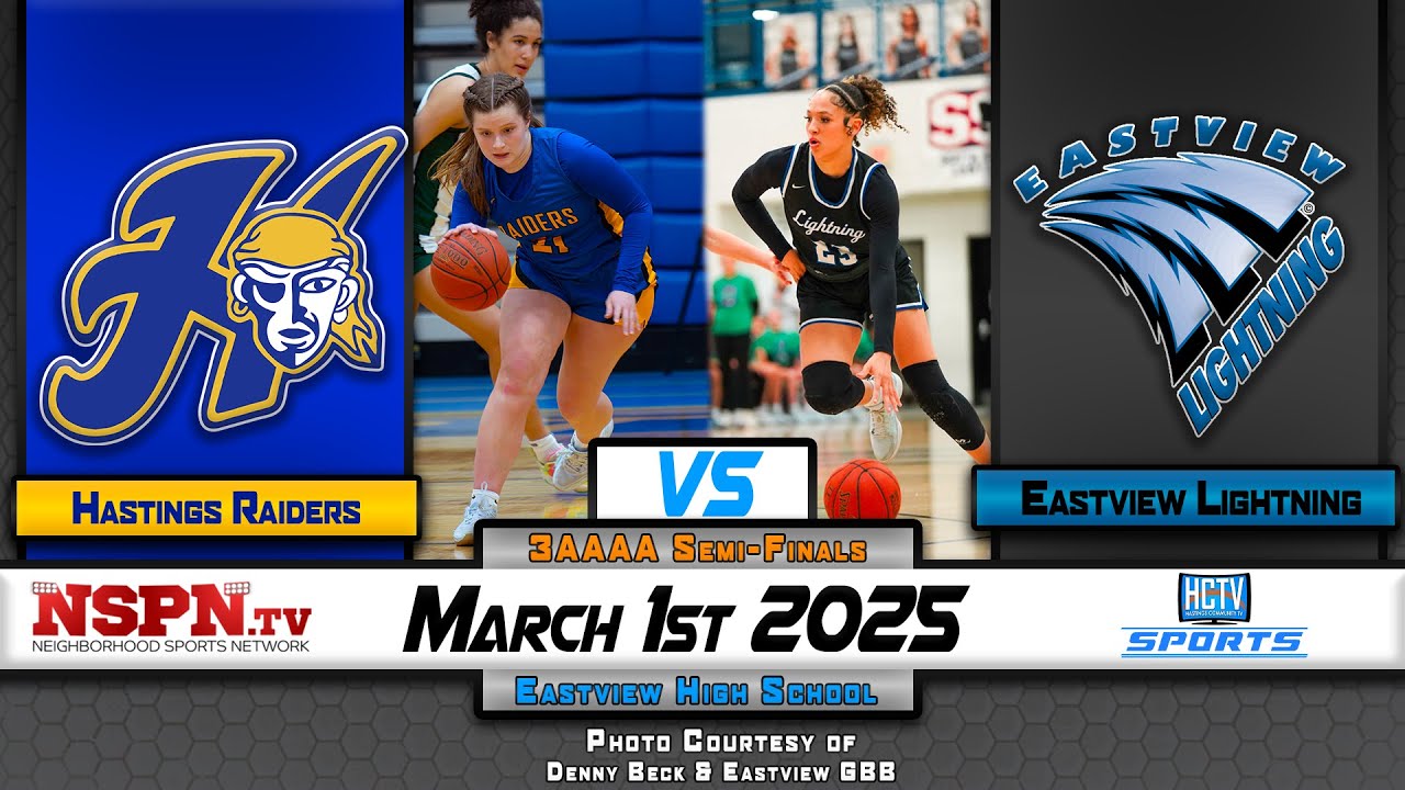 HCTV SPORTS: Hastings Girls Basketball at Eastview Lightning | 3.1.25 - YouTube