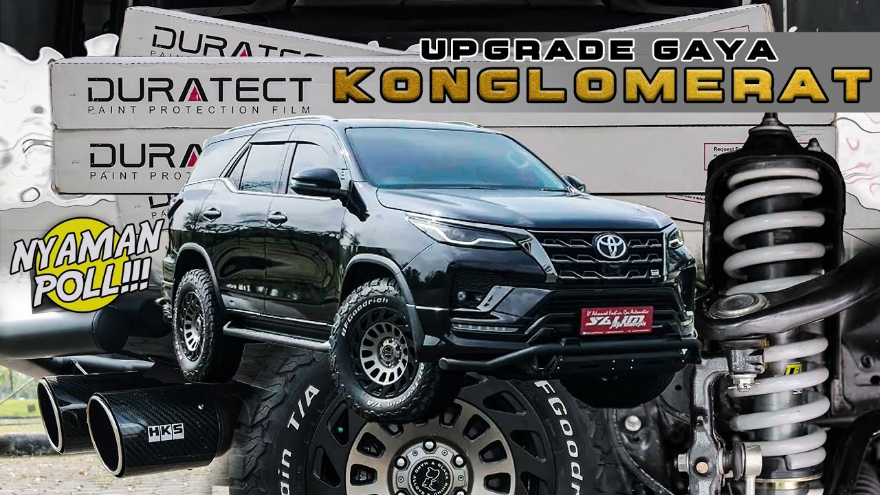 Modifikasi Fortuner GR 4X4 Full PPF, OFF-ROAD Premium MOD - YouTube