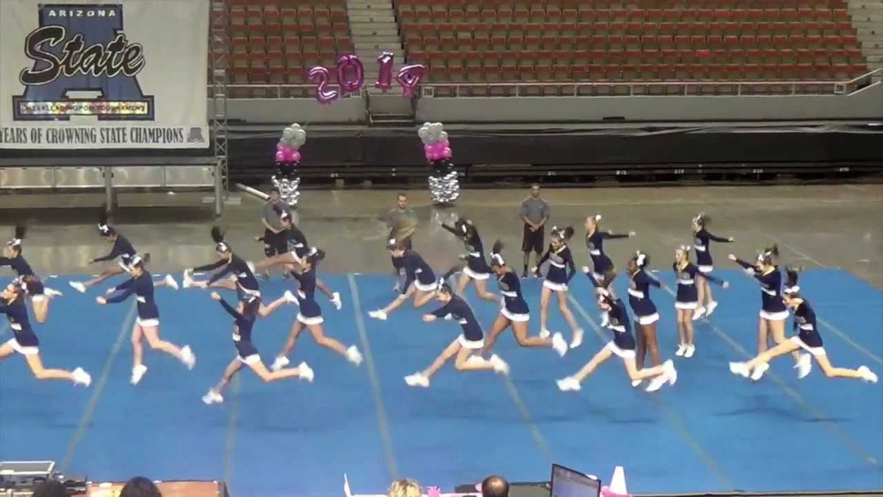 Sossaman Spartan Cheer Competition 2014 - YouTube