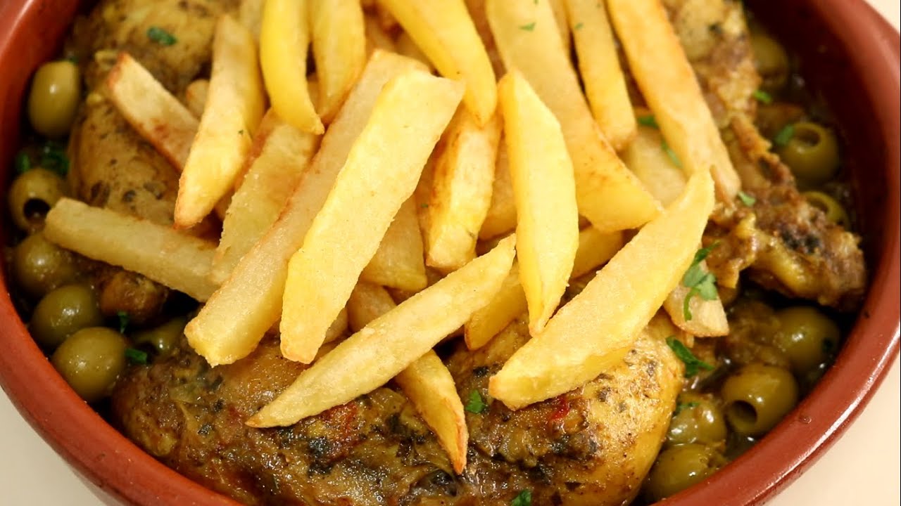 Chicken Tagine Recipe - Simple Easy Tajine Moroccan - Arabic food ...