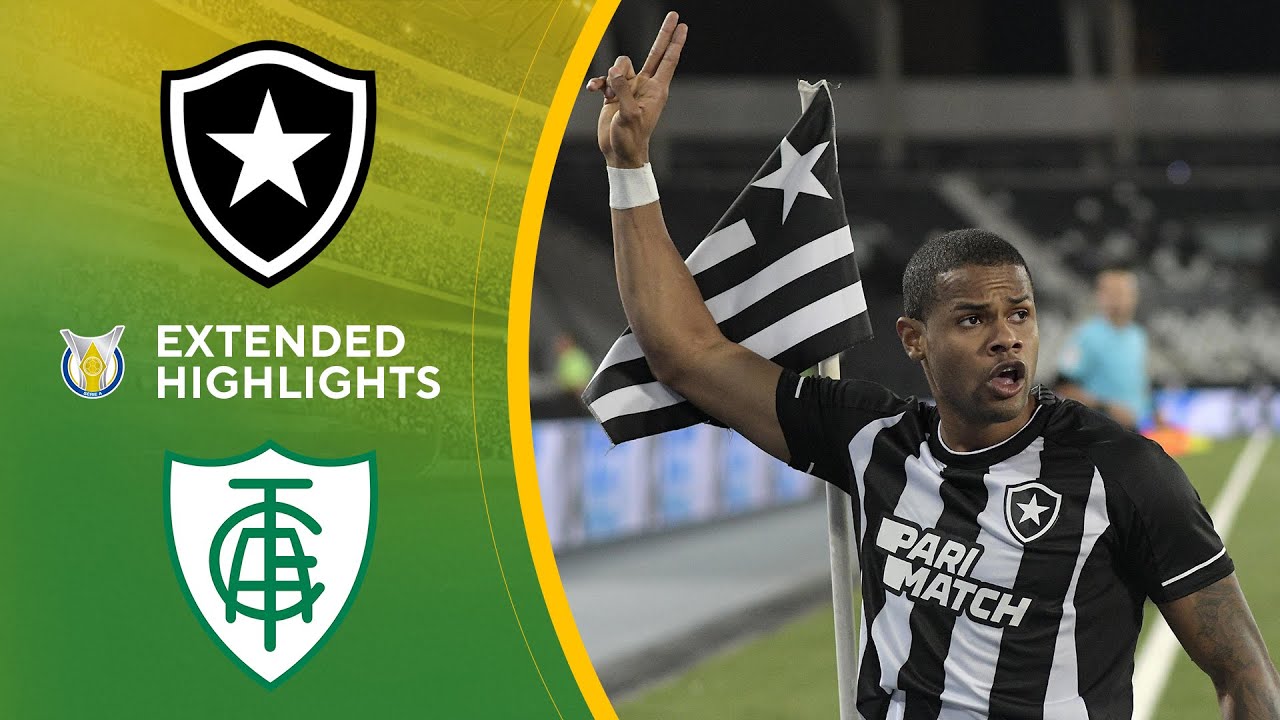 Botafogo vs. América Mineiro: Extended Highlights | Brasilerao Série A ...