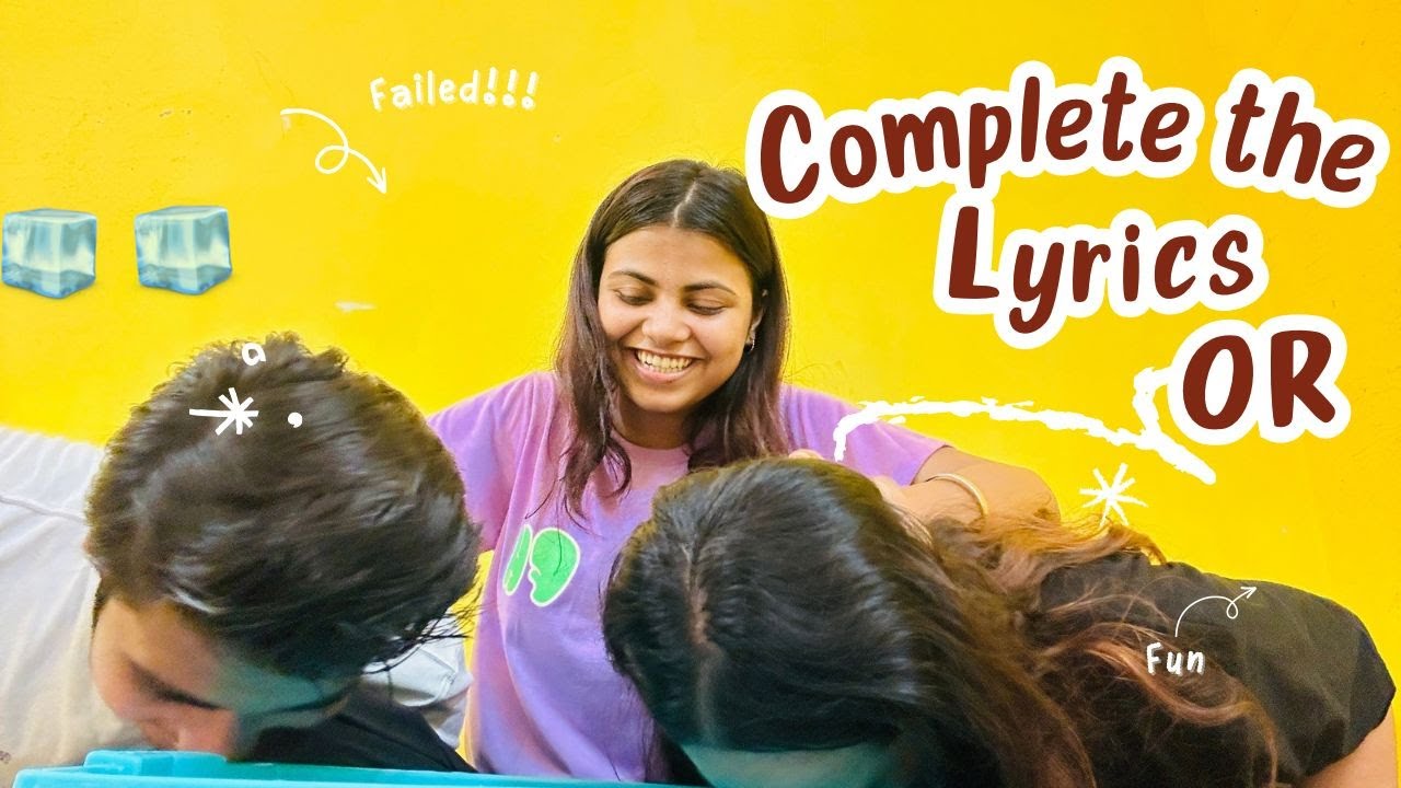 COMPLETE THE LYRICS CHALLENGE - YouTube