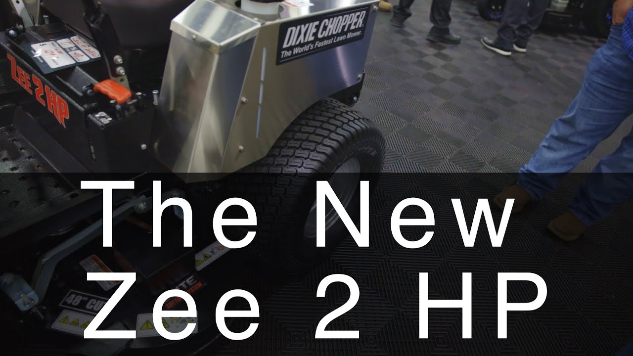 Dixie Chopper Zee 2 HP - Farm and Machinery Show 2022 - YouTube
