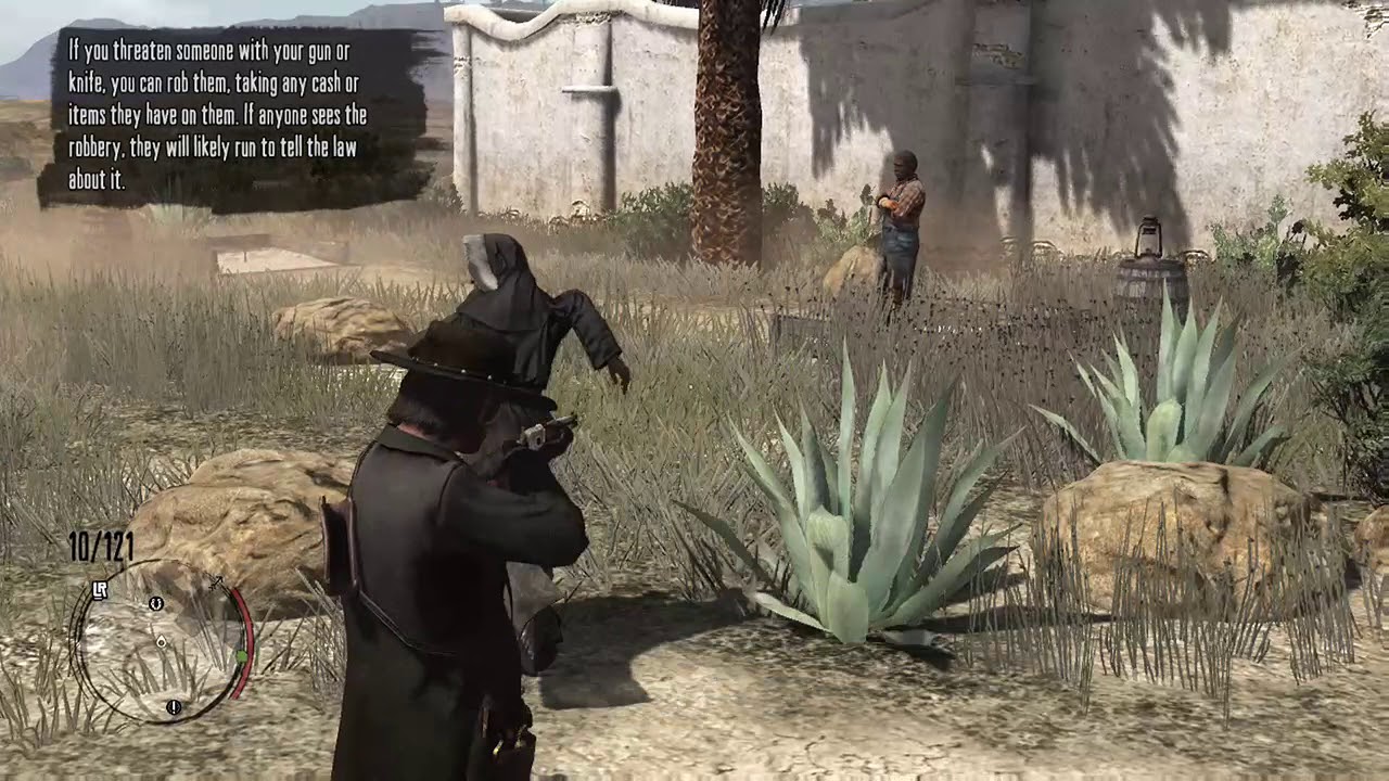 Red Dead Redemption-Strange man robbing the nun - YouTube
