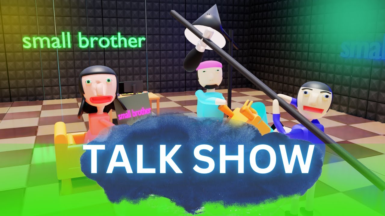 Small Brother talk show funny video.from small brother - YouTube