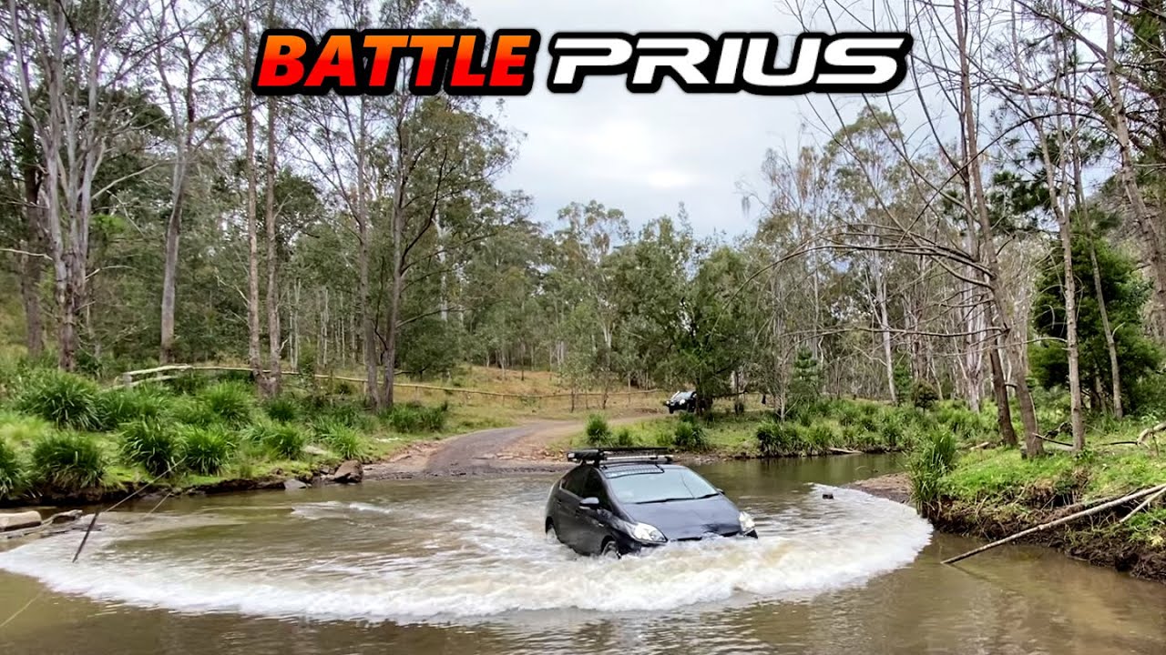 Battle Prius Off Road In Deep Water: Air Intake / Snorkel / Electrical ...